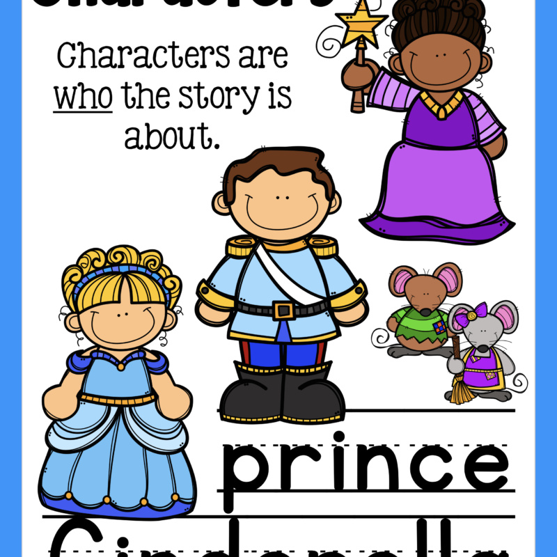 Cinderella Story Elements and Story Retelling Worksheets Pack – The ...